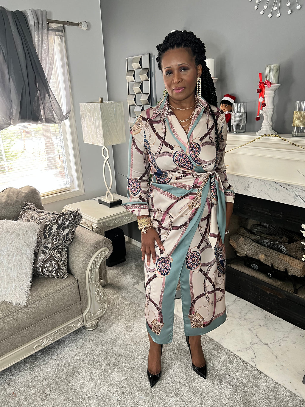 Wrapped Around My Finger Dress – Queens Kloset, LLC
